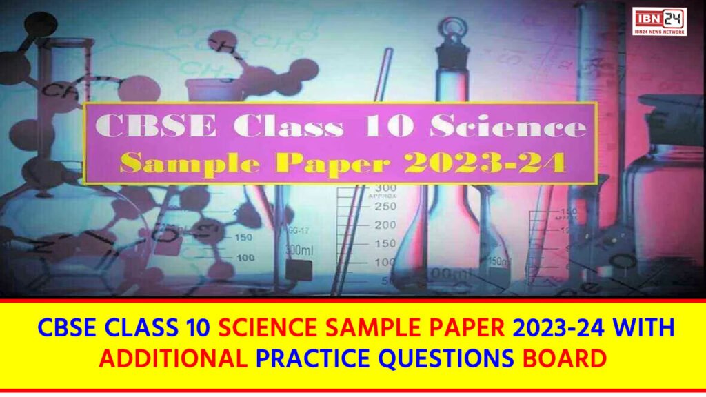 CBSE Class 10 Science Sample Paper : CBSE Class 10 Science Sample Paper ...